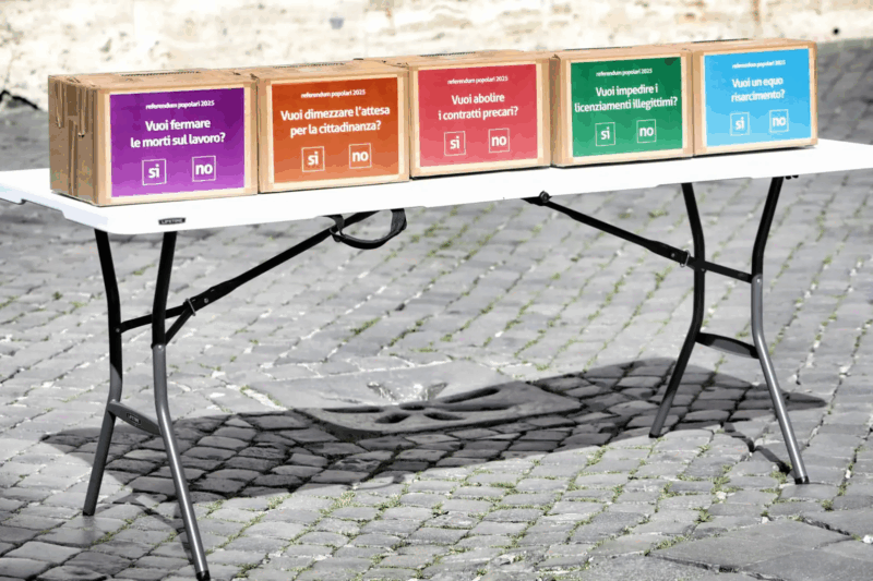 Referendum sul lavoro dell'8 e 9 giugno 2025: per che cosa si vota ...